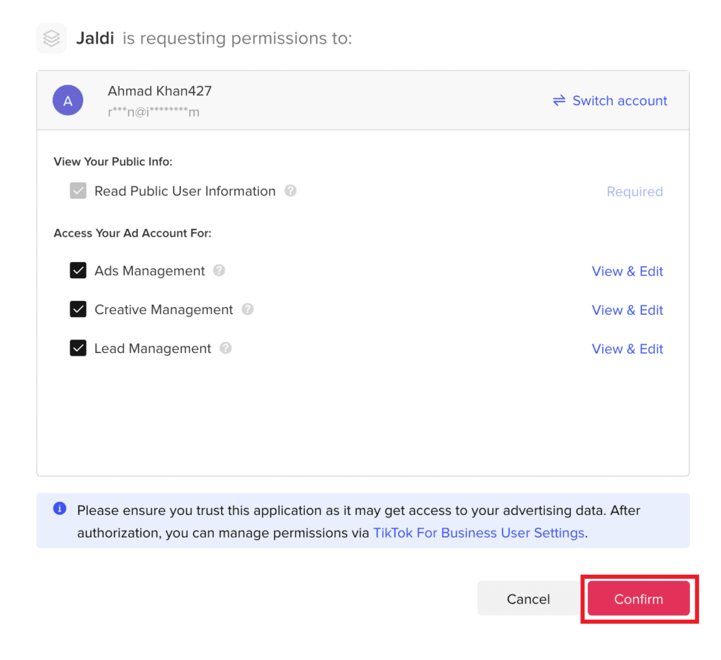 Tiktok Lead Integration with Jaldi - Jaldi Tech