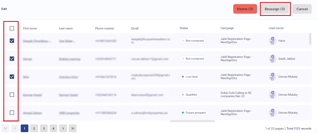 How to use the Jaldi 'All leads' section - Jaldi Tech